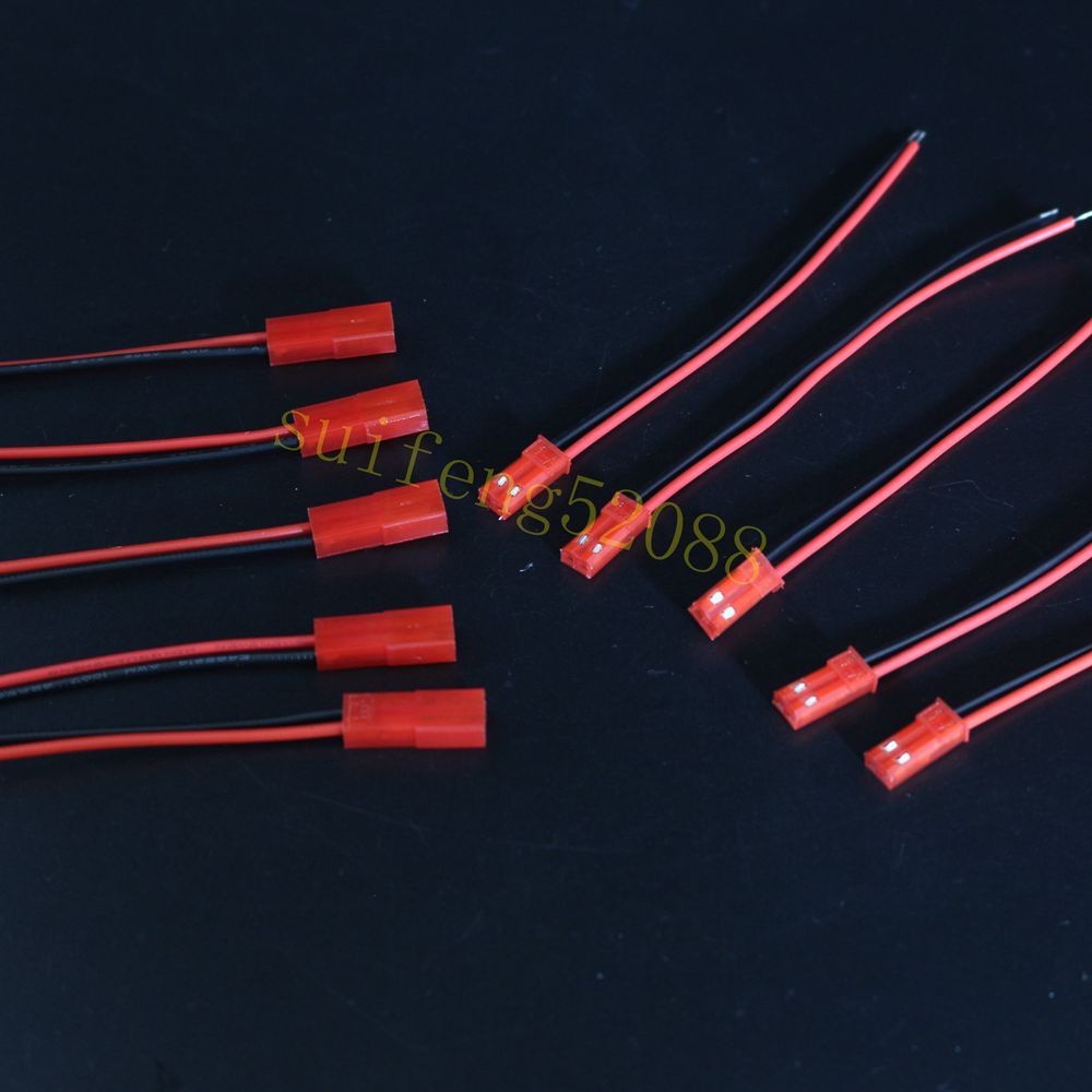 JST/SYP pair plug-in 2P plug-in male and female plug with wire connection DC power cable tail ...