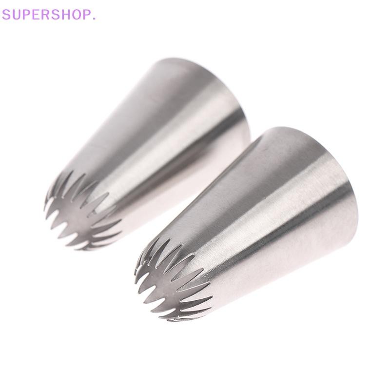 SUPERSHOP D66 #18 Open Star Icing Nozzle Piping Tip Stainless Steel ... SUPERSHOP D66 #18 Open Star Icing Nozzle Piping Tip Stainless Steel ...