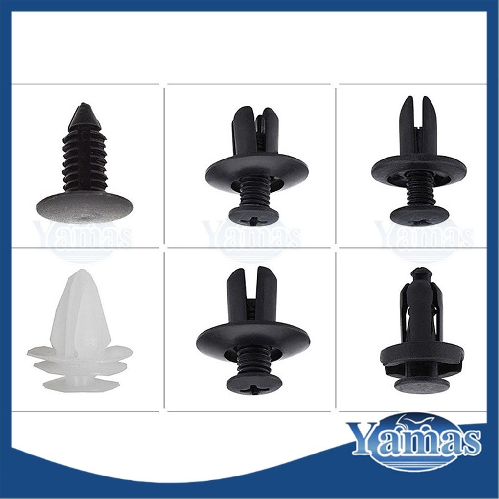 [YAMAS]100pcs Car Fastener Clip, Universal CBumper Clip, Car Plastic ...