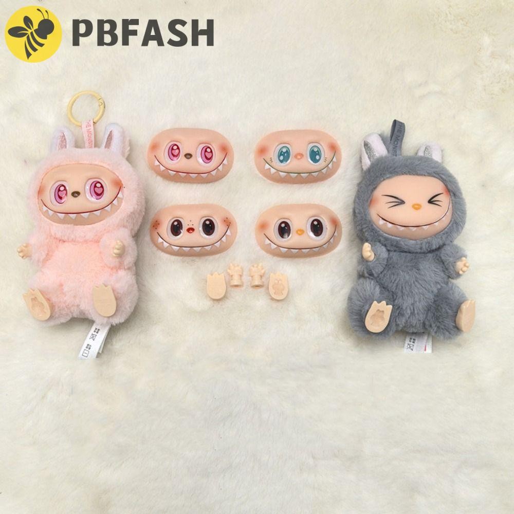 PBFASH Labubu Face Mold, Vinyl Crafts Labubu Hands Feet Accessories ...