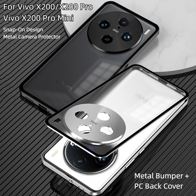 For Vivo X200 Pro Case Thin&Light Snap-On Design Slide Unlocked ...