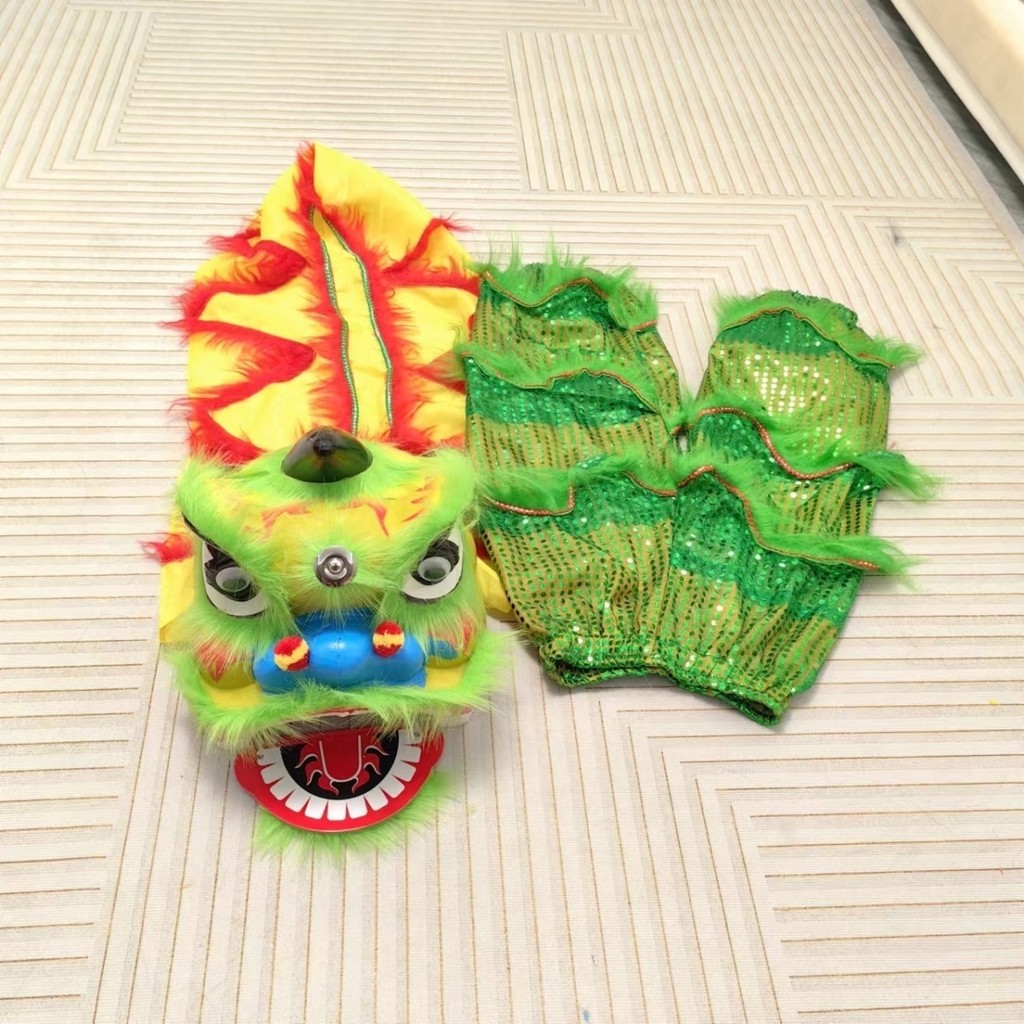 Lion Head Handmade Student Lion Dance Double Lion Dance Lion Head ...