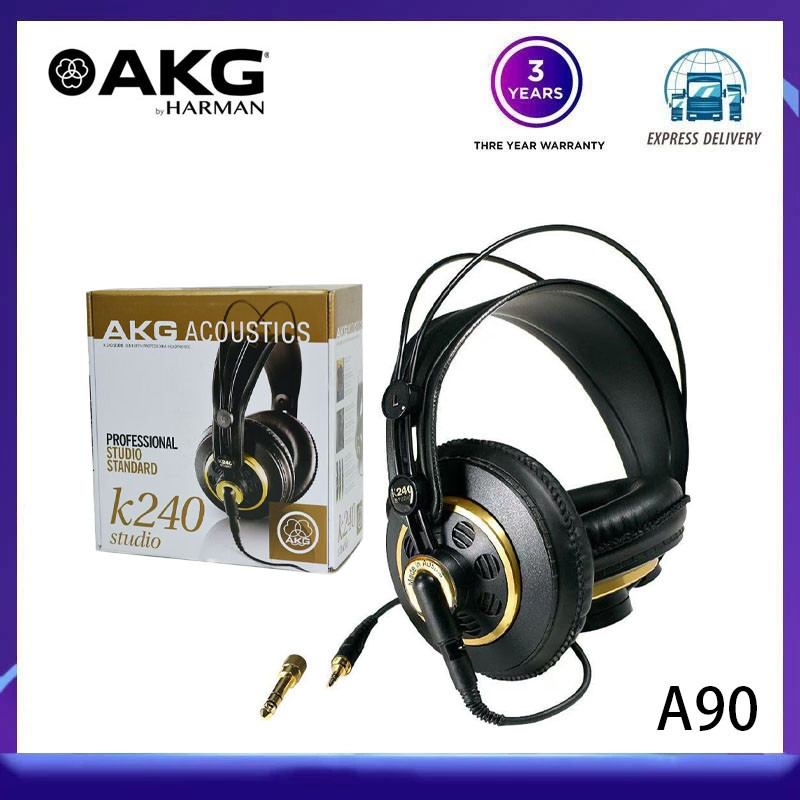 AKG K240 Studio Semi Open Pro Studio Headphones Over Ear Design (K 240 K-240) | Shopee Philippines