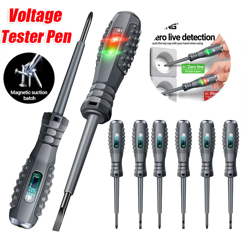 Digital Voltage Tester Pen / Word/cross Screwdriver Tester / Car ...