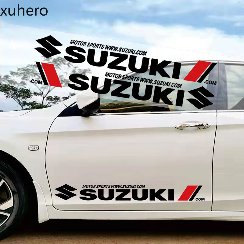 FM Suzuki Car Stickers Auto Door Side Body Decor Decals Anti-scratch ...