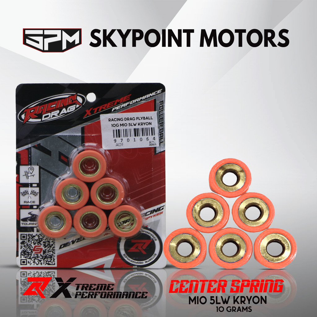 RACING DRAG FLYBALL 10G FOR MIO 5LW KRYON | Shopee Philippines