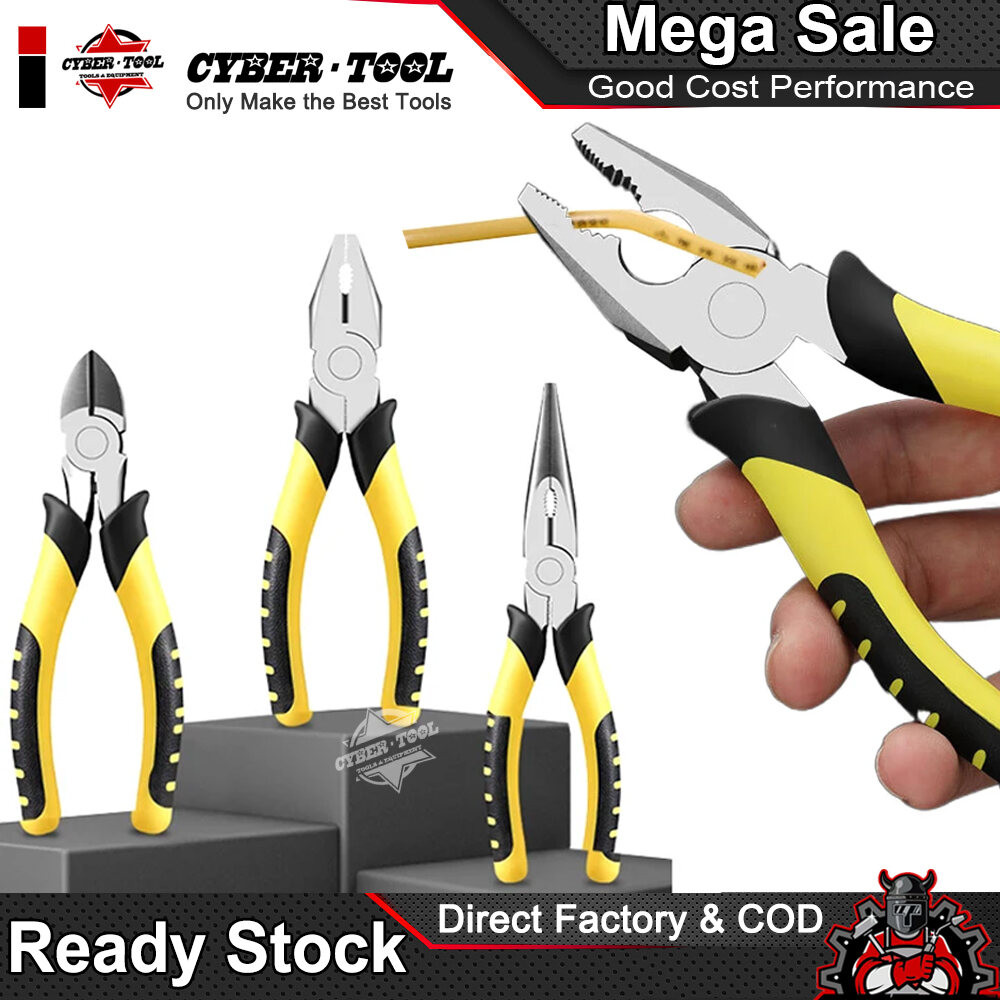 3pcs Wire Pliers Sharp Large Opening Stripping Pliers Multifunctional ...