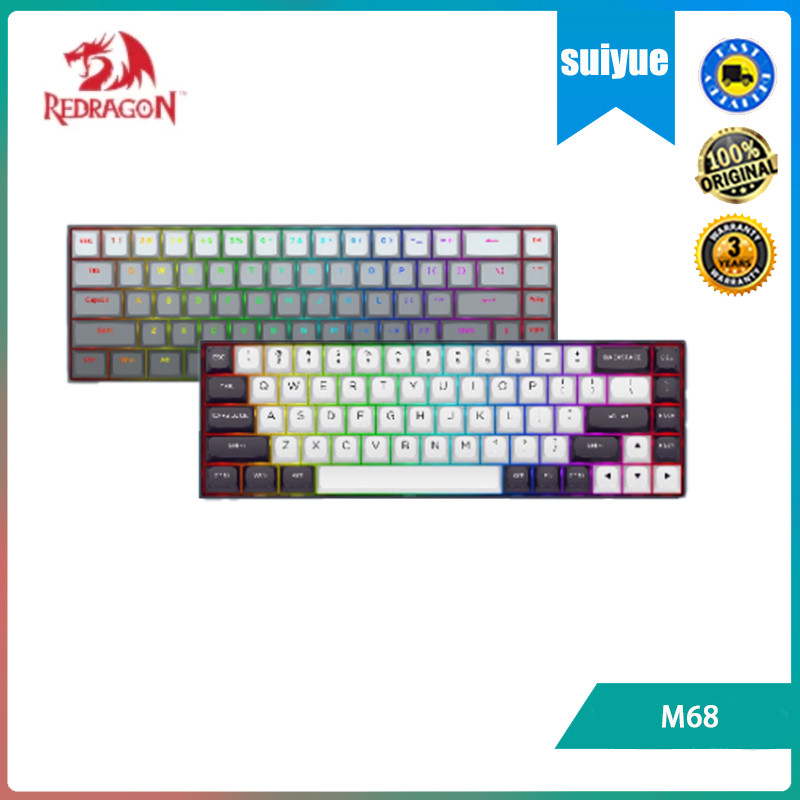 REDRAGON M68 wired adjustable key stroke magnetic axis keyboard ...