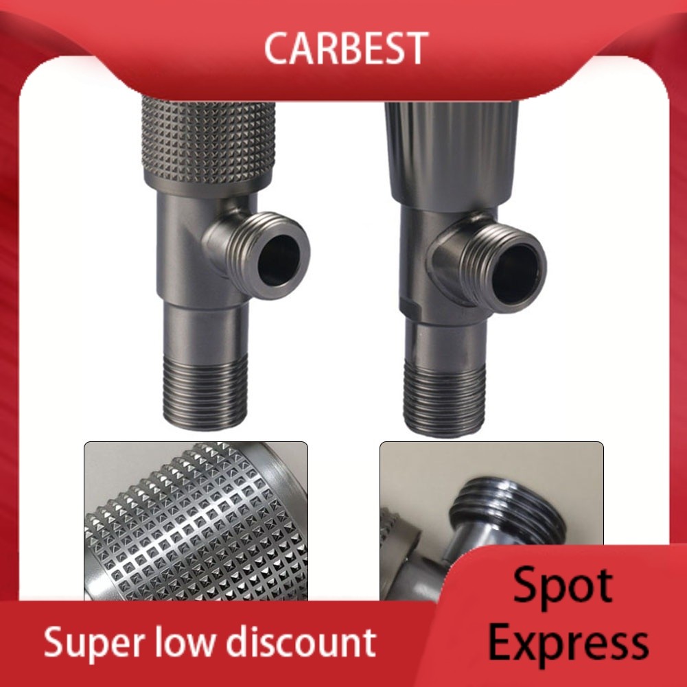 Yafexgood.ph ️Stainless Steel Angle Valve Triangular Water Stop Valve ...