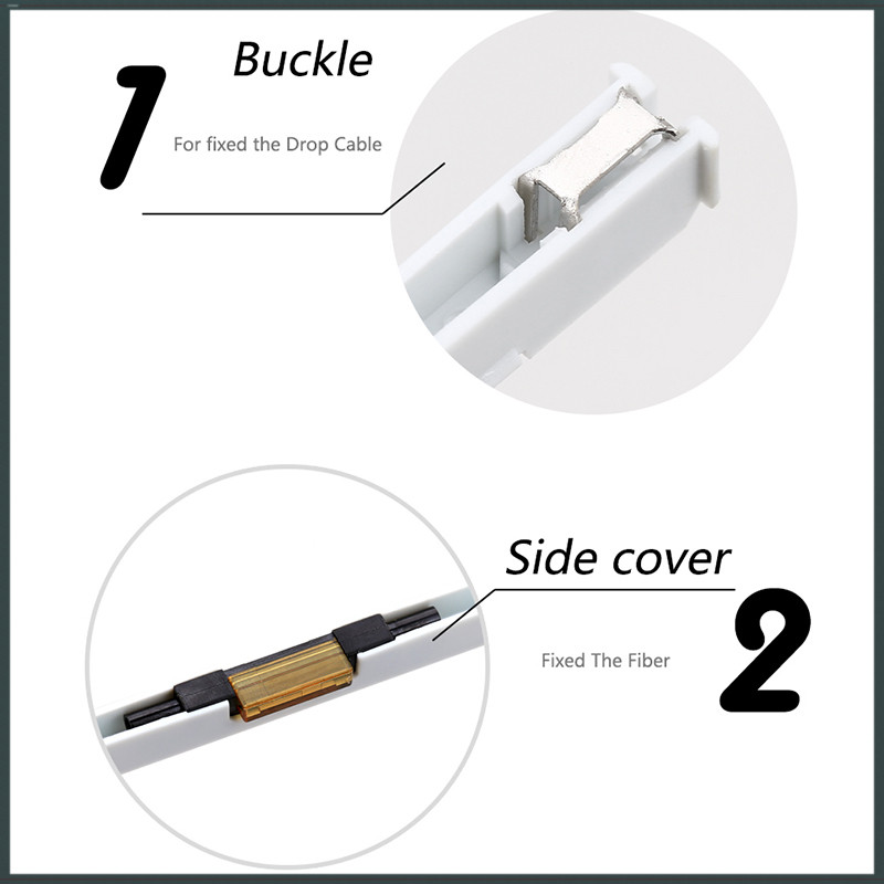 Fiber Optic Mechanical Splice L925BP Drop Cable Splice Bare Fiber Cold ...