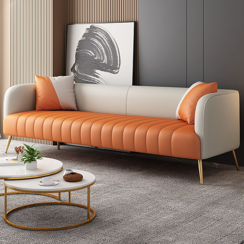 Technology Cloth Sofa Small Apartment Living Room Light Luxury High ...