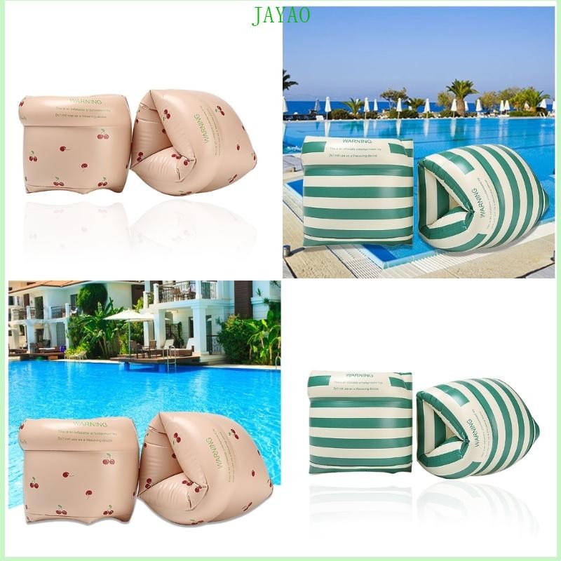 JAYAO 1 Pair Kids Safety Swimming Inflatable Arm Floaties Arm Rings ...