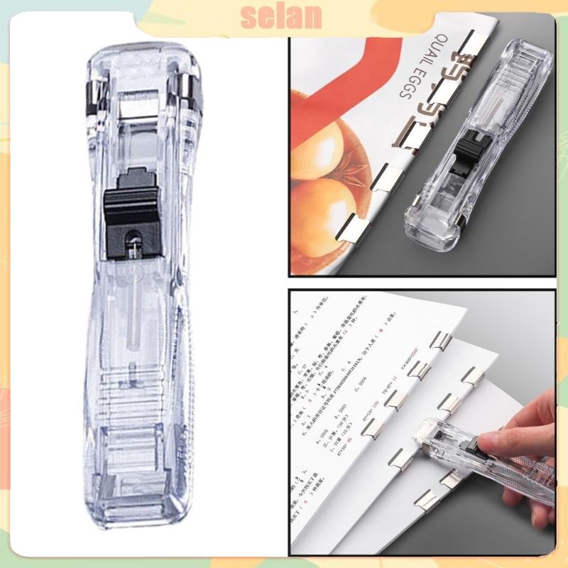 SEL Handheld Paper Clam Clip Dispenser Reusable Clam Clip Dispenser ...