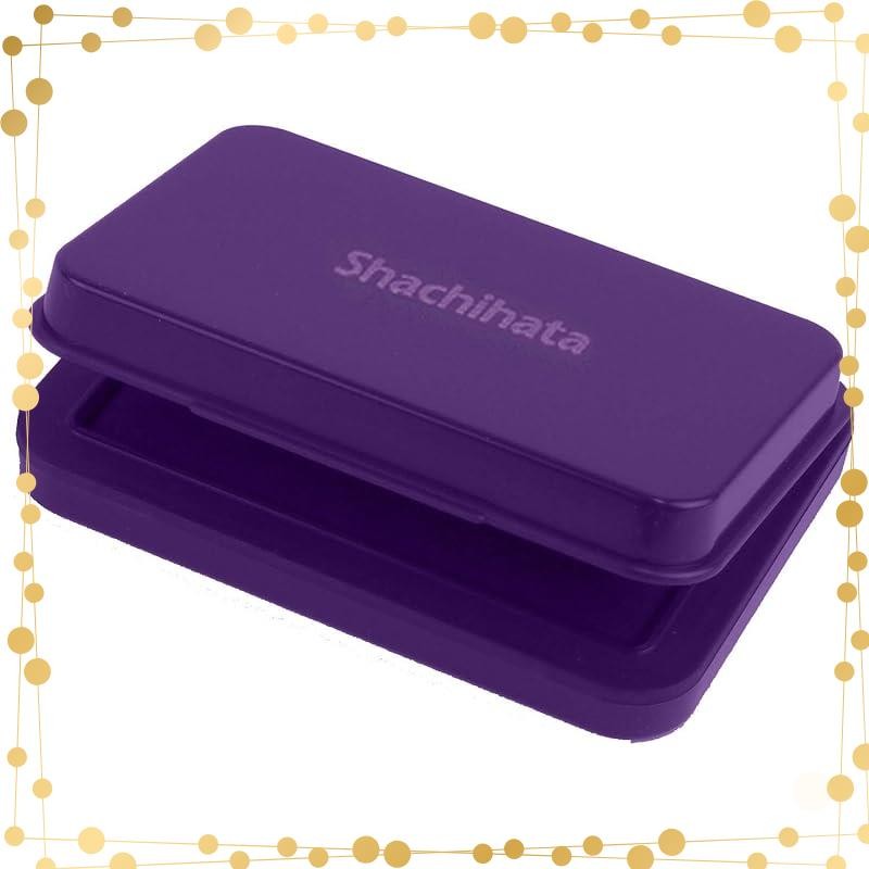 Shachihata Shachihata stamp stand HGN-1-V small size purple | Shopee ...