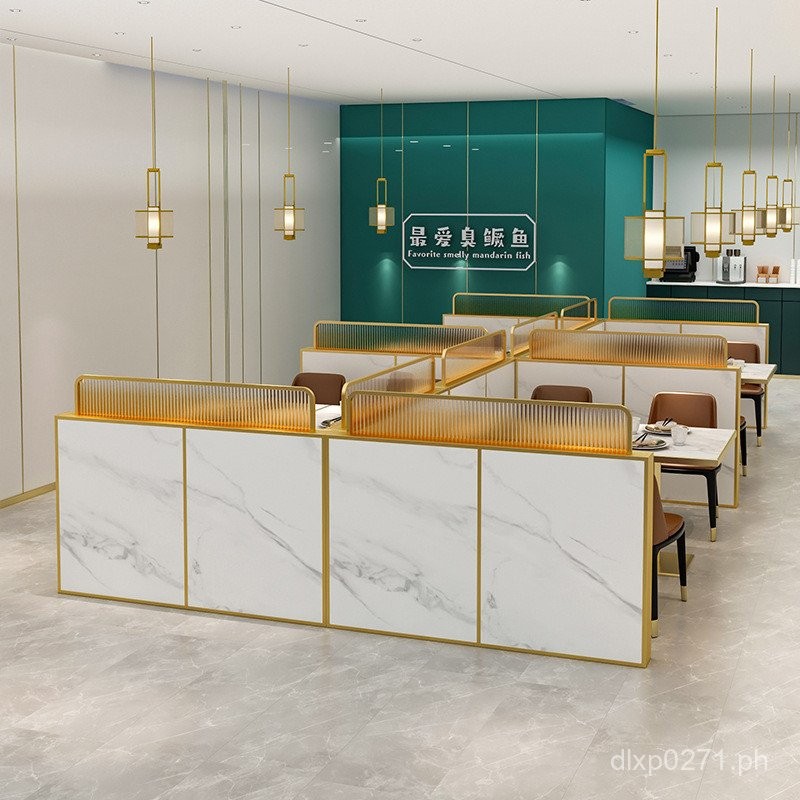 Restaurant Partition Wall Stainless Steel Divider Booth Hot Pot ...
