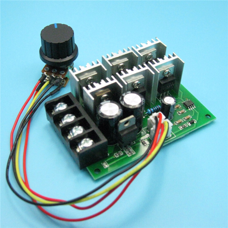 I PWM DC Motor Speed Regulator 40A High Power Motor Drive 12V24V36V48V ...