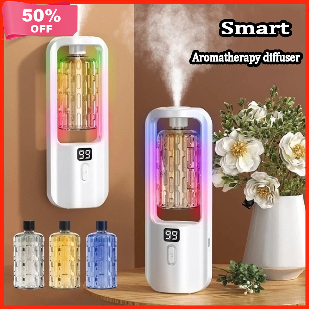 Digital display Rechargeable Fragrance Wall-mounted Machine Automatic ...