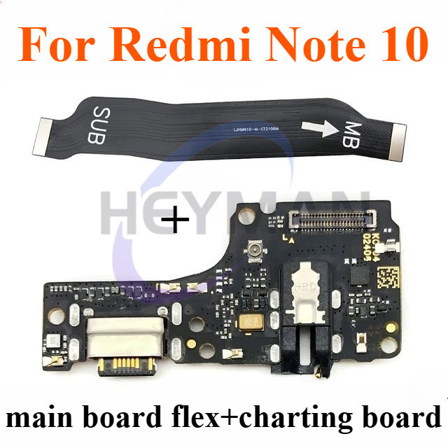 Charging charger port board Xiaomi Redmi Note 10 10s 4G Mainboard Flex ...