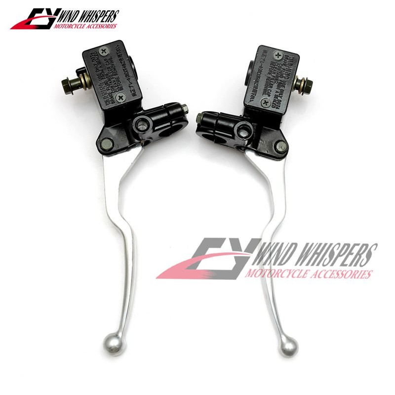 Motorcycle Hydraulic Left right set Clutch & brake Master Cylinder For ...