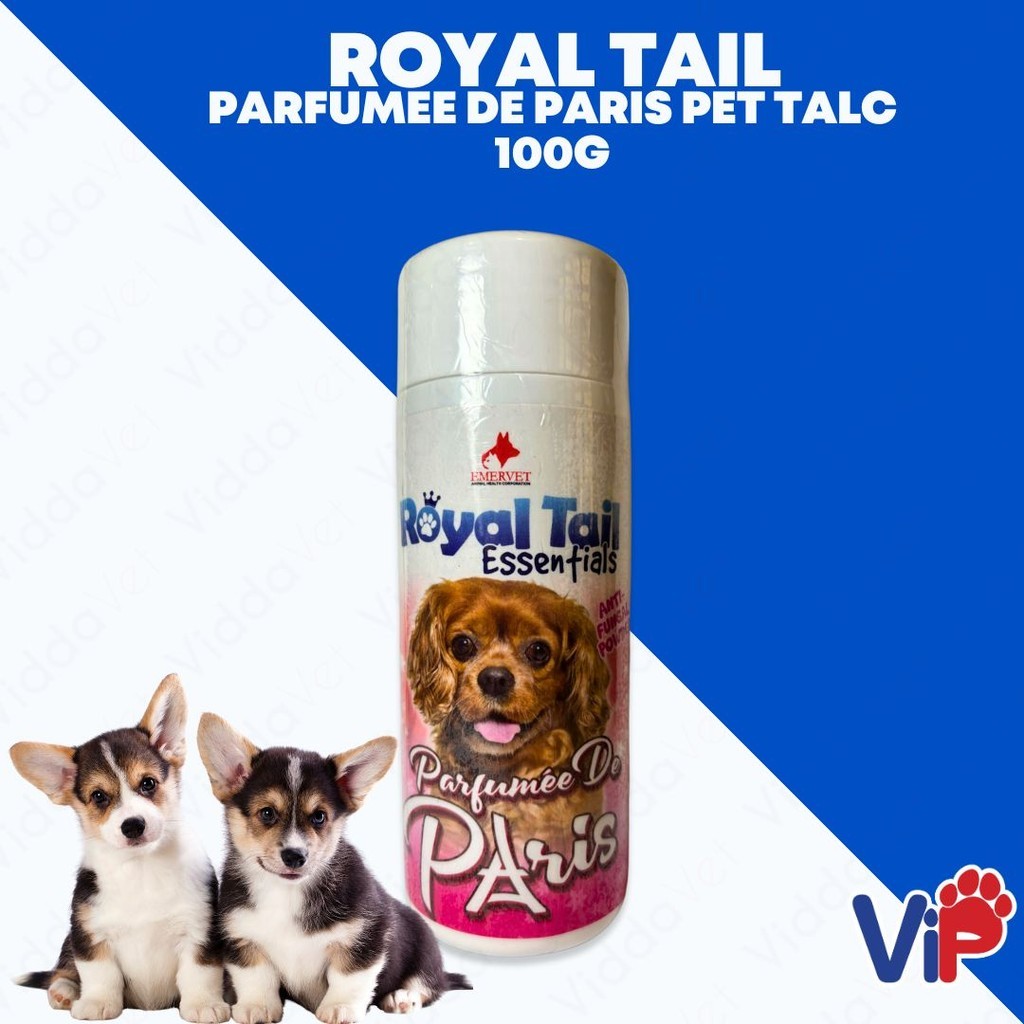 Royal Tail Parfumée De Paris Talc Delicate Powder with a French ...
