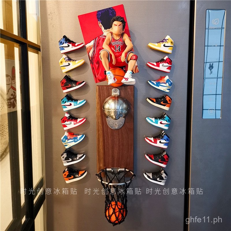 AJ Basketball Shoe Model Ideas3d 3D Refrigerator Magnet Magnetic Slam ...