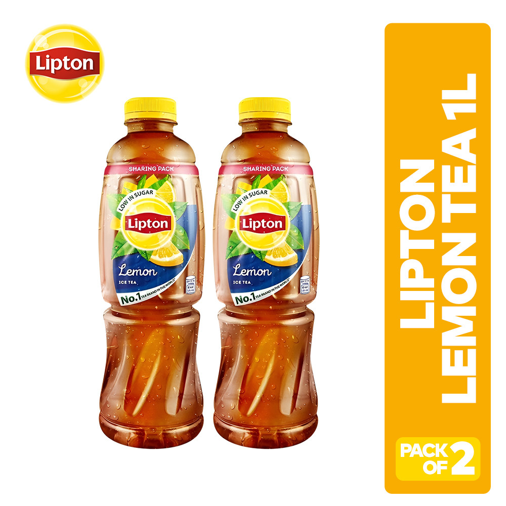 Lipton Lemon Ice Tea 1L Sharing Pack - Bundle of 2 | Shopee Philippines
