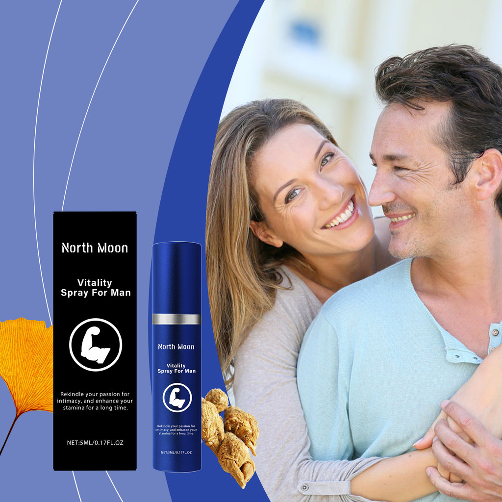 North Moon Men's Care Spray Stimulate Men's Vitality Moisturizing and ...