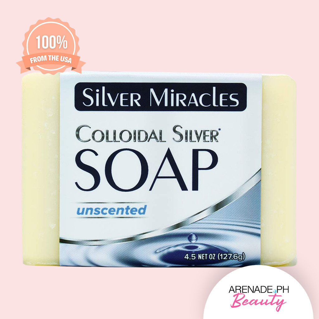 1 x Silver Miracles Colloidal Soap Unscented 4.5 oz (127.6g) | Shopee ...