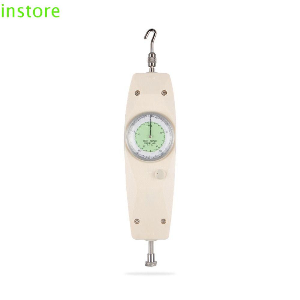 INSTORE Analog Push Pull Force Gauge, 500N Mechanical Dial Pointer Type ...