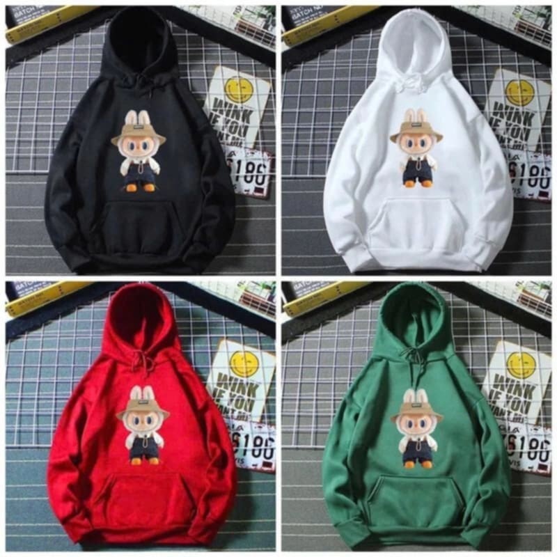 LABUBU TREND PRINTED HOODIE JACKET | Shopee Philippines