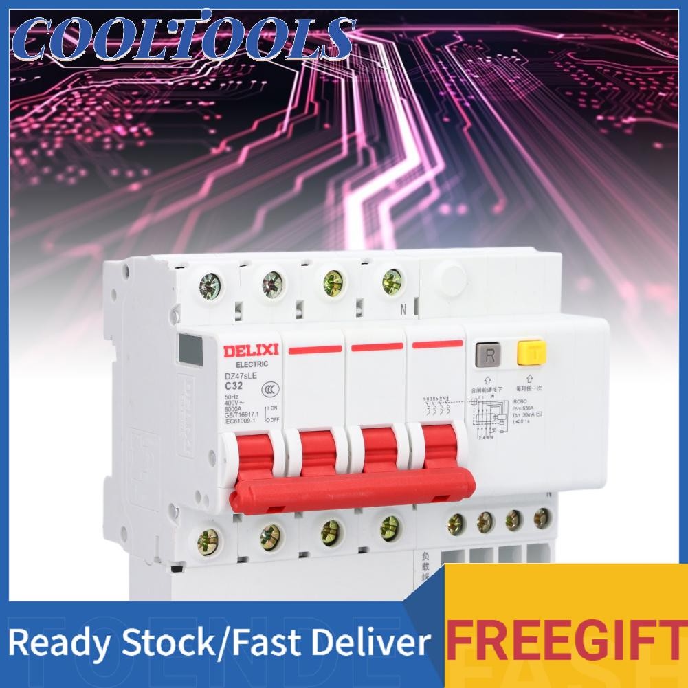 Cooltools Leakage Protection Circuits Breakers 6 KA Breaking Capacity ...