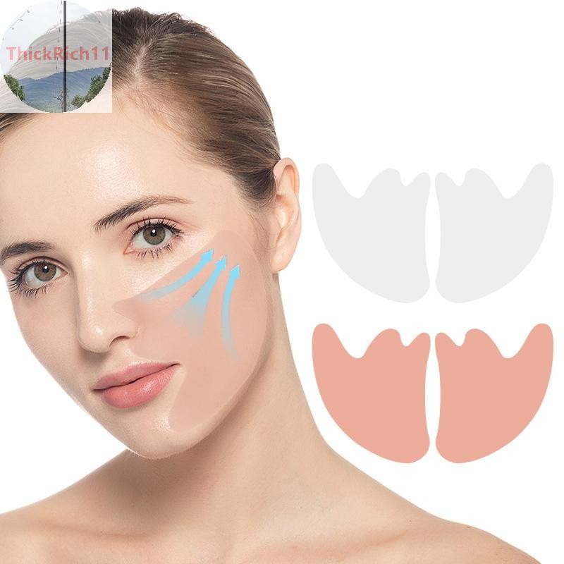 ThickRich Facial Wrinkle Remover Pad Reusable Grade Silicone Nasolabial ...