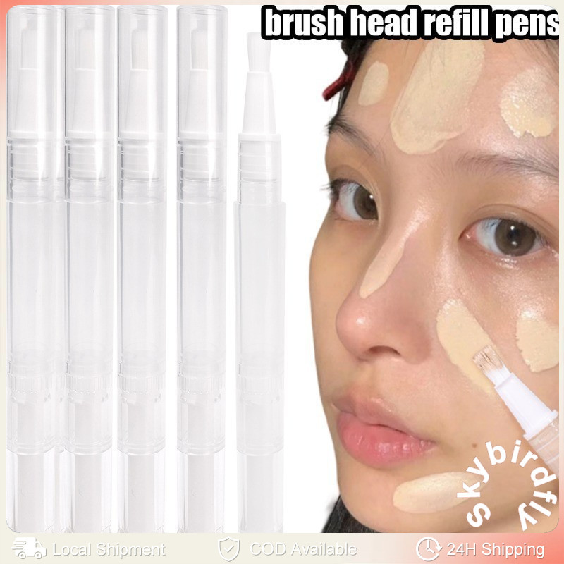 Portable Liquid Foundation Dispenser Pen Rotating Vacuum Pen Lip Gloss ...