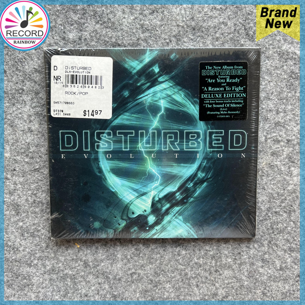 Disturbed Evolution Original CD Album [Sealed] Brand New Z1147 | Shopee ...