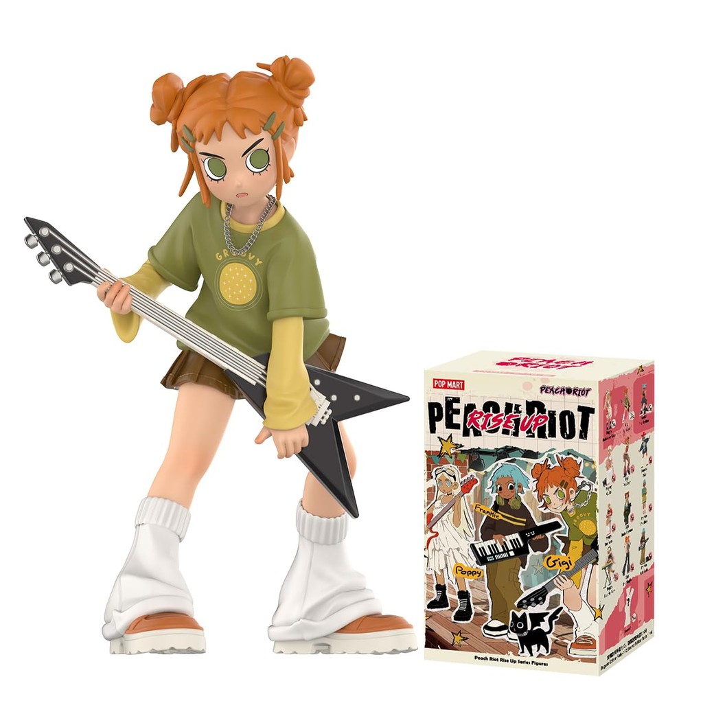 POP MART Peach Riot Rise Up Series [1 Piece] Pop Mart Gacha Gacha Blind ...