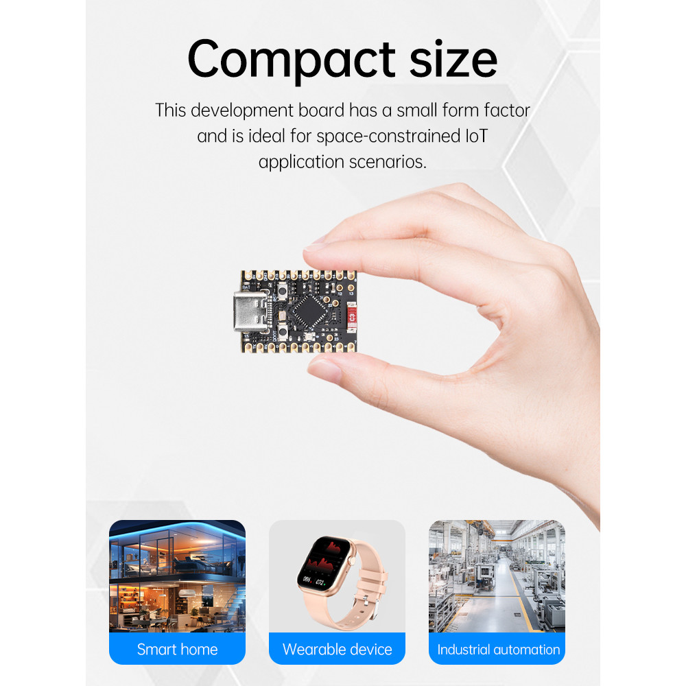 Pcbfun Esp32 C6 Development Board Microcontroller Programming Learning Controller Core Board