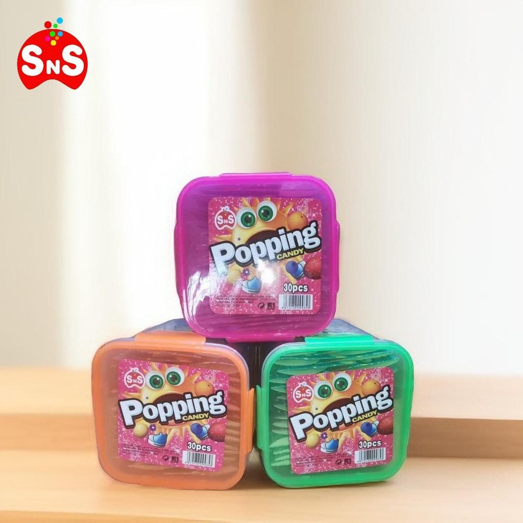 SnS Popping Candy 30Pcs Snack Sweet Bonbon Candies | Shopee Philippines