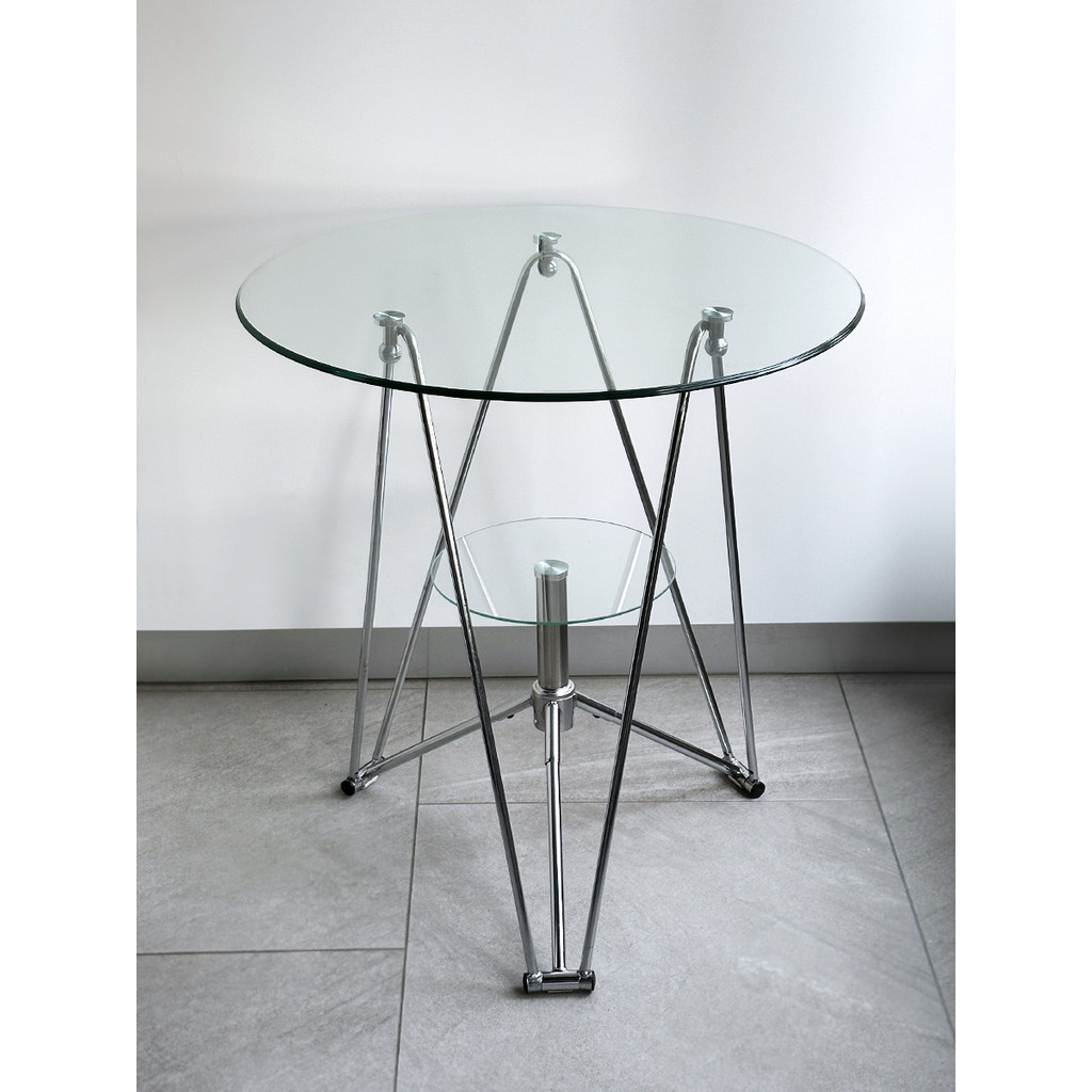 Glass Table Tempered Glass round Table Reception Conference Table round ...