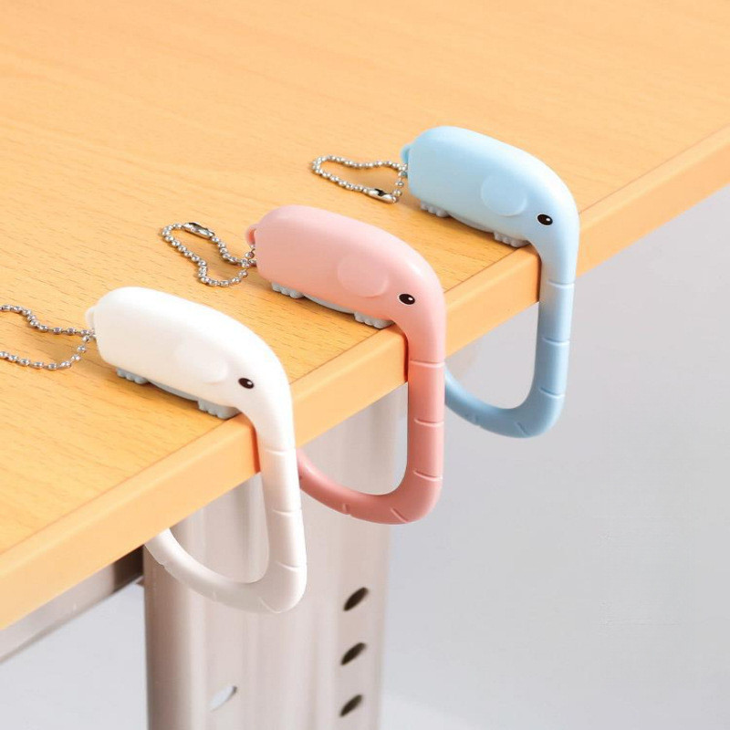 Student Desk Hook Desk Side Hook Perforation-Free Portable Removable ...