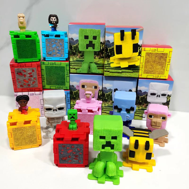 2025 McDonalds Minecraft Happy Meal PVC Figure Mcdo X Minecraft Happy ...