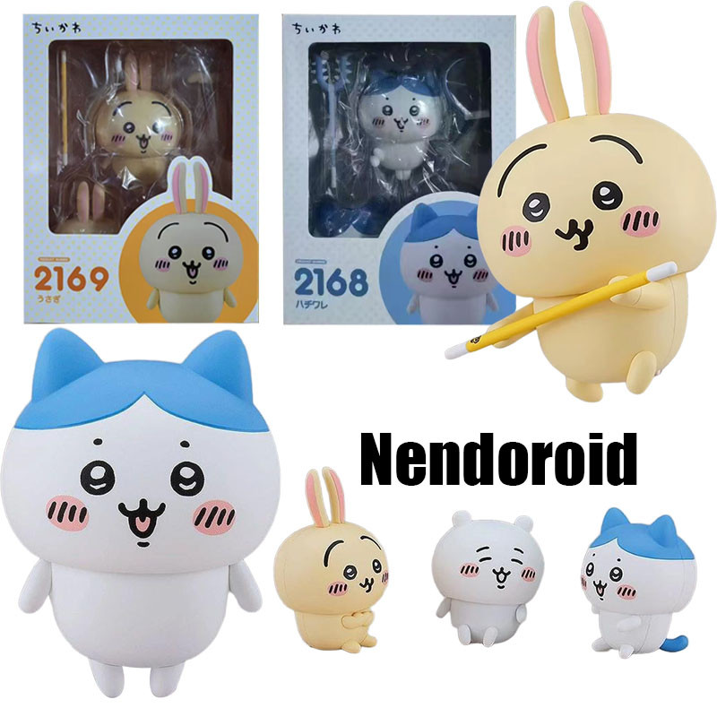 Chiikawa Usagi Hachiware Nendoroid Action Figure 2168# Hachiware 2169 ...