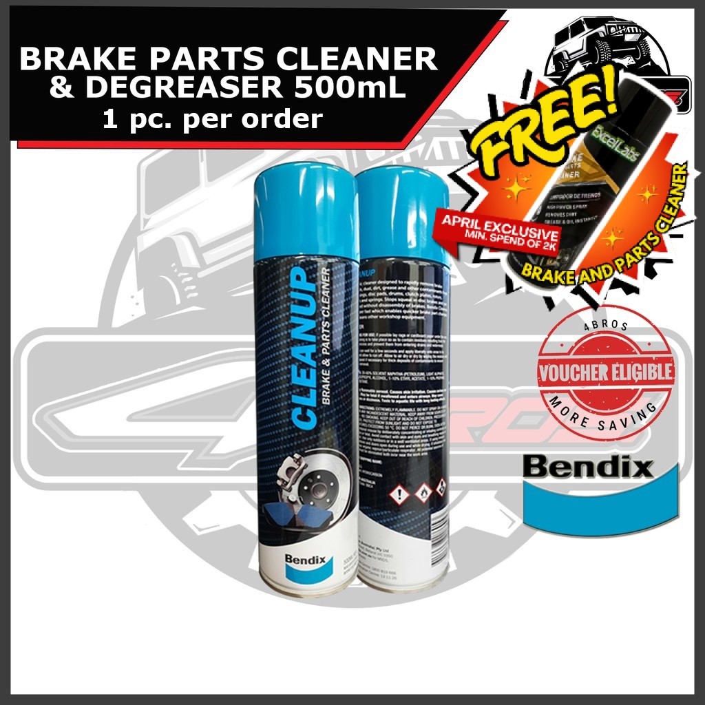 BENDIX BRAKE PARTS CLEANER AND DEGREASER 500mL | Shopee Philippines