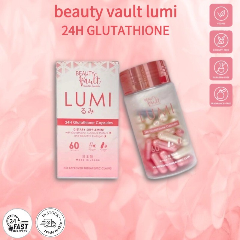 LUMI 24H GLUTATHIONE CAPSULES by Beauty Vault | Shopee Philippines