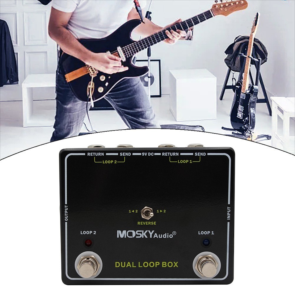 【SUNAGE】Guitar Effects Loop Switcher with Easy Operation and Full ...