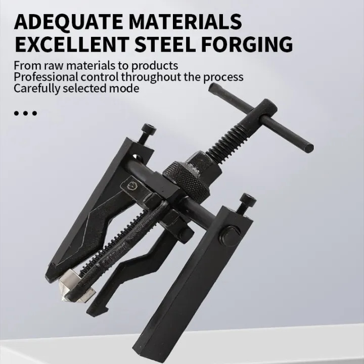 3-Jaw Inner Bearing Puller - Heavy Duty Pulley Removal Tool for ...