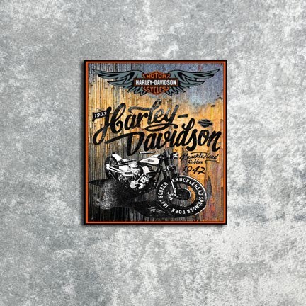 DLS25 Harley Davidson Classic Poster | Shopee Philippines