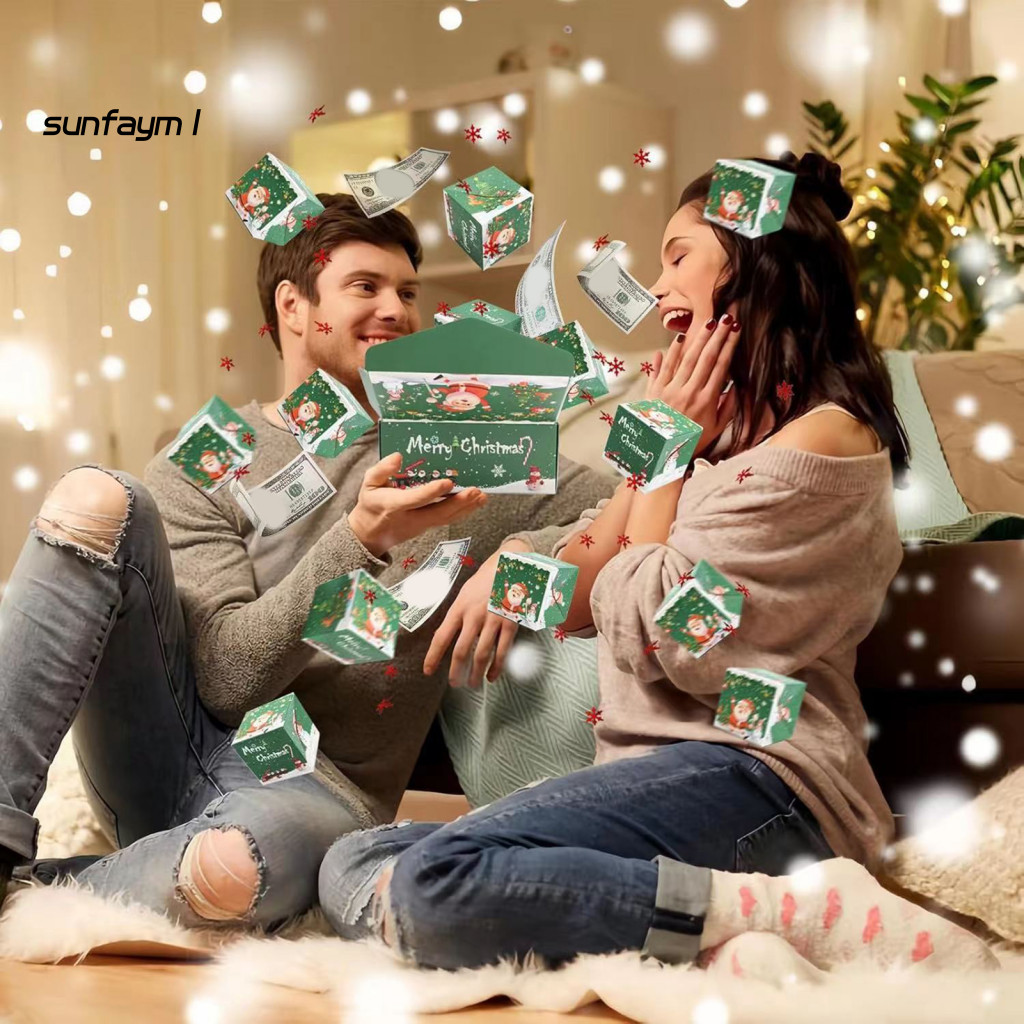 SUNFA Magic Gift Box Diy Gift Box Diy Money Explosion Gift Box for ...