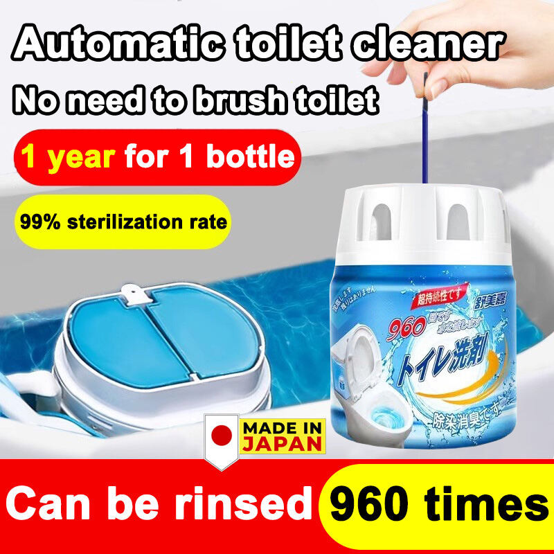 Automatic Toilet Cleaner Toilet Deodoriser Cleaner Degreaser Flush ...