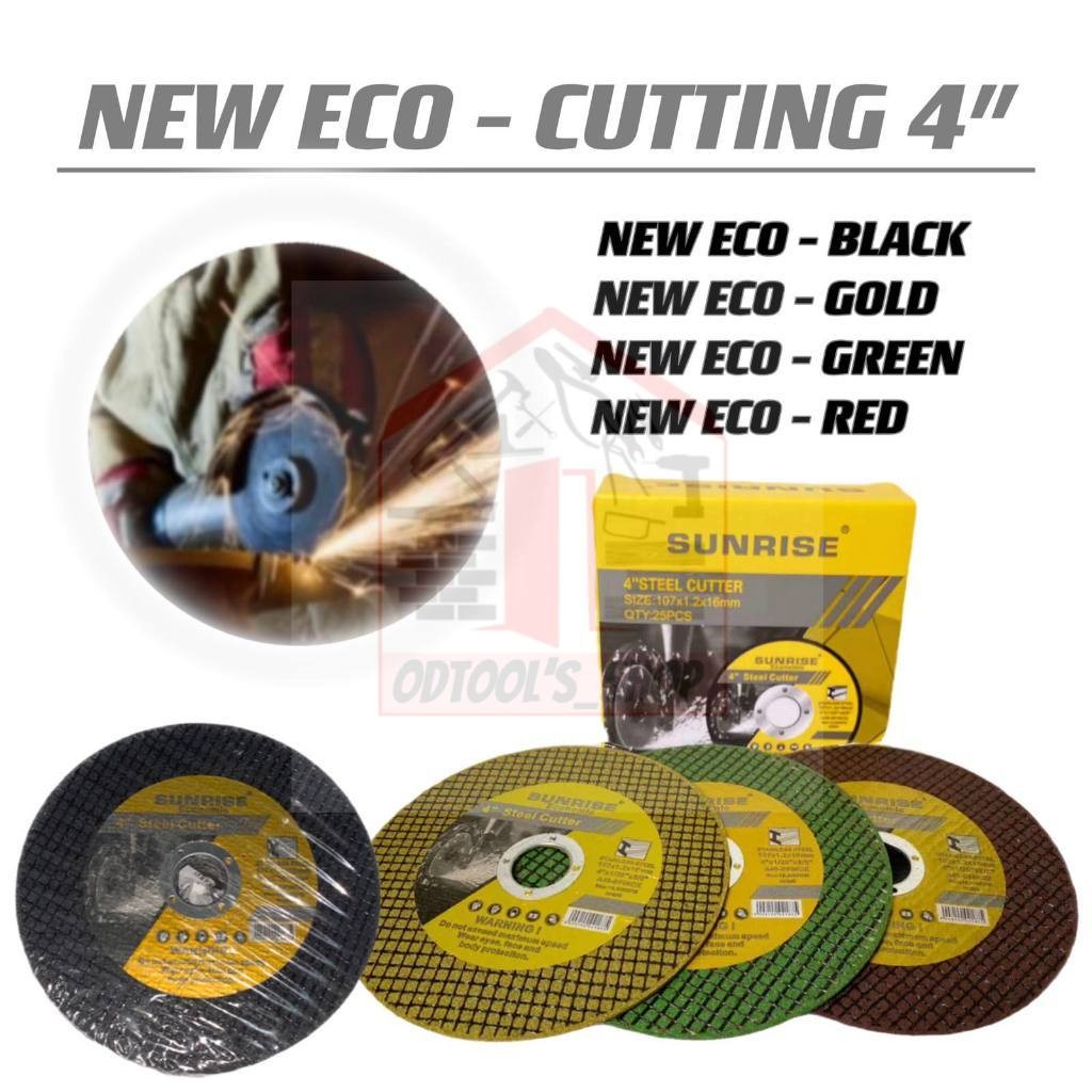 Sunrise Economic Cutting Disc. 4” 25pcs/Box (NEW-25pcs/PACK) | Shopee ...