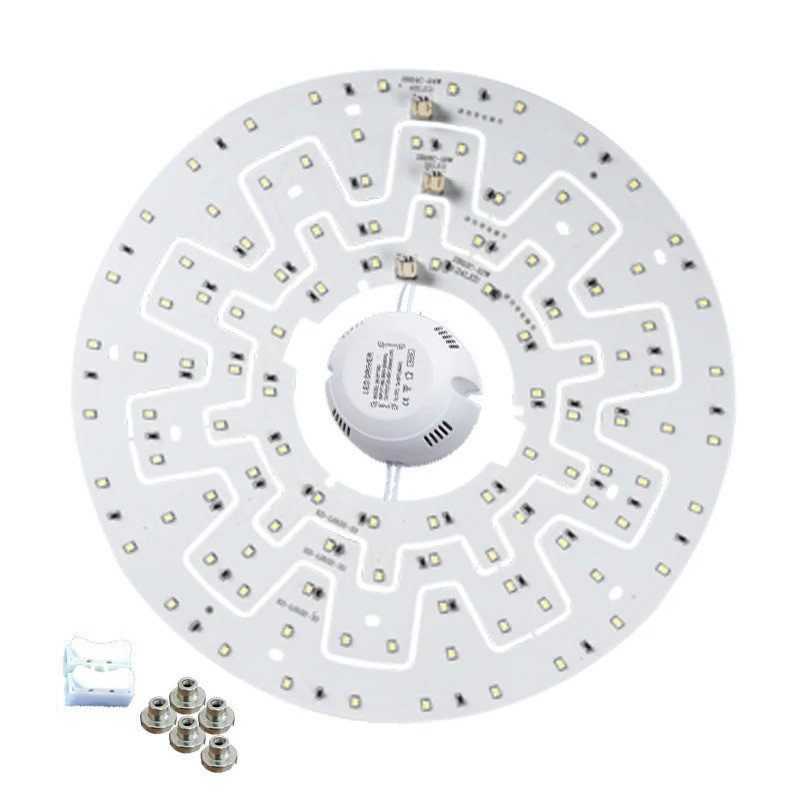 12W 18W 24W Ceiling Fixture LED Ring Panel Circle Lights 5730 LED Round ...